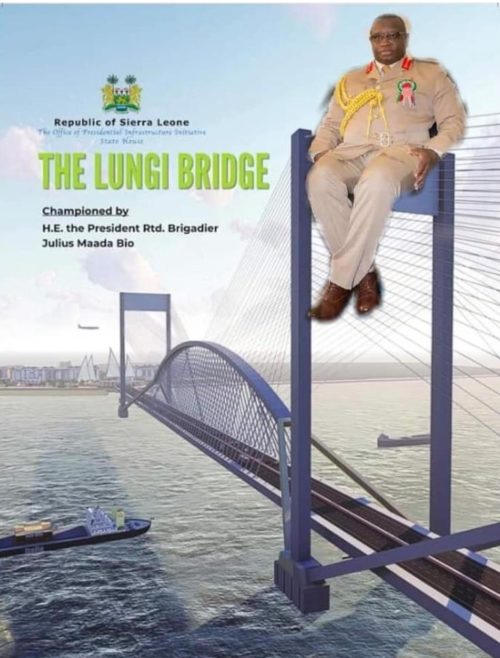 president Bio launches bidding process for construction of Lungi bridge ...