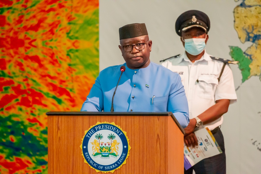 President Julius Maada Bio Launches NMAs GeoData 6 – SIERRA LEONE TELEGRAPH